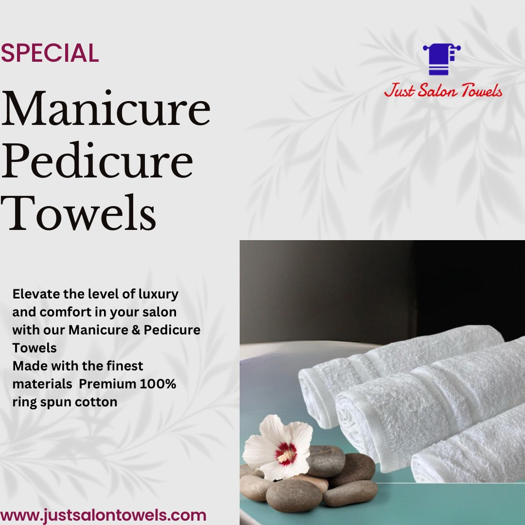 MANICURE & PEDICURE TOWELS – Just Salon Towels USA